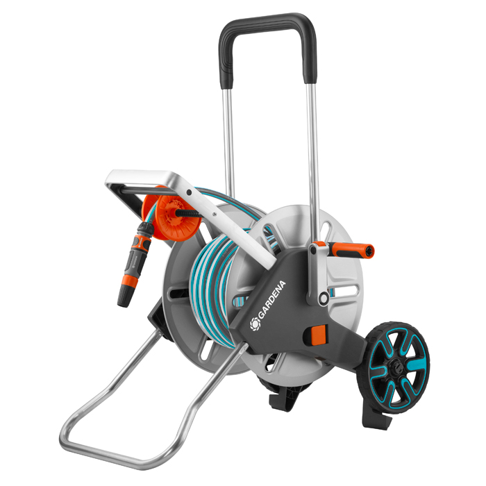 Gardena CleverRoll M Easy Hose Metal Trolley Set