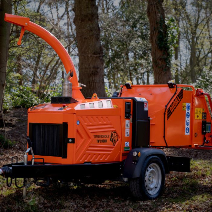 Timberwolf: Road Towable Wood Chippers for True Professionals
