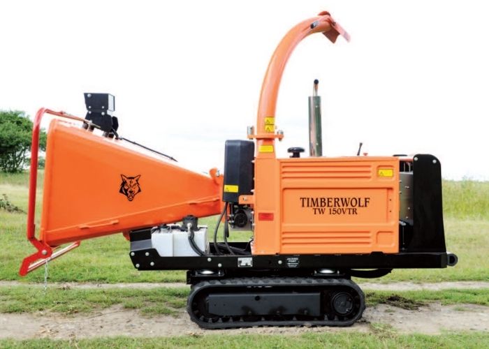 Timberwolf TW 150VTR: Where Tracked Wood Chippers All Began